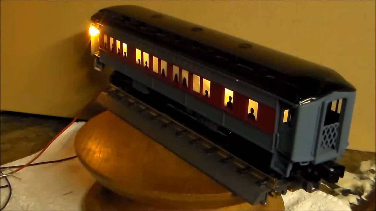 Conductor Car Lighting Fix for Historic Model Railroad