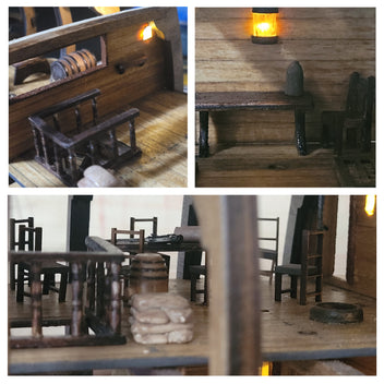 Enhanced Modeling: Explore Ship and Boat Models with LED Lights – Evan ...