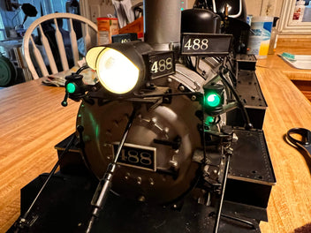 Miniature LED Lights for Model Trains - Fully assembled, guaranteed