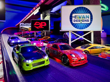 Immerse in LED-Lit Model World: Explore Our Gallery Scenes – Evan Designs