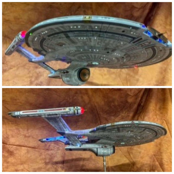 Transform Your Creations: Star Trek Models Gallery with LEDs