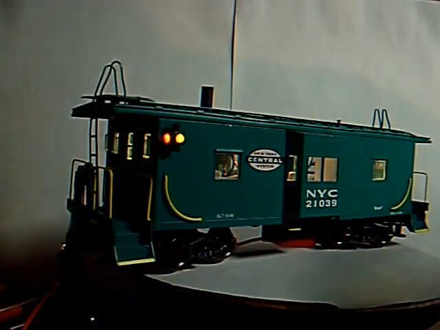 NYC Bay Window Caboose with LED Upgrade