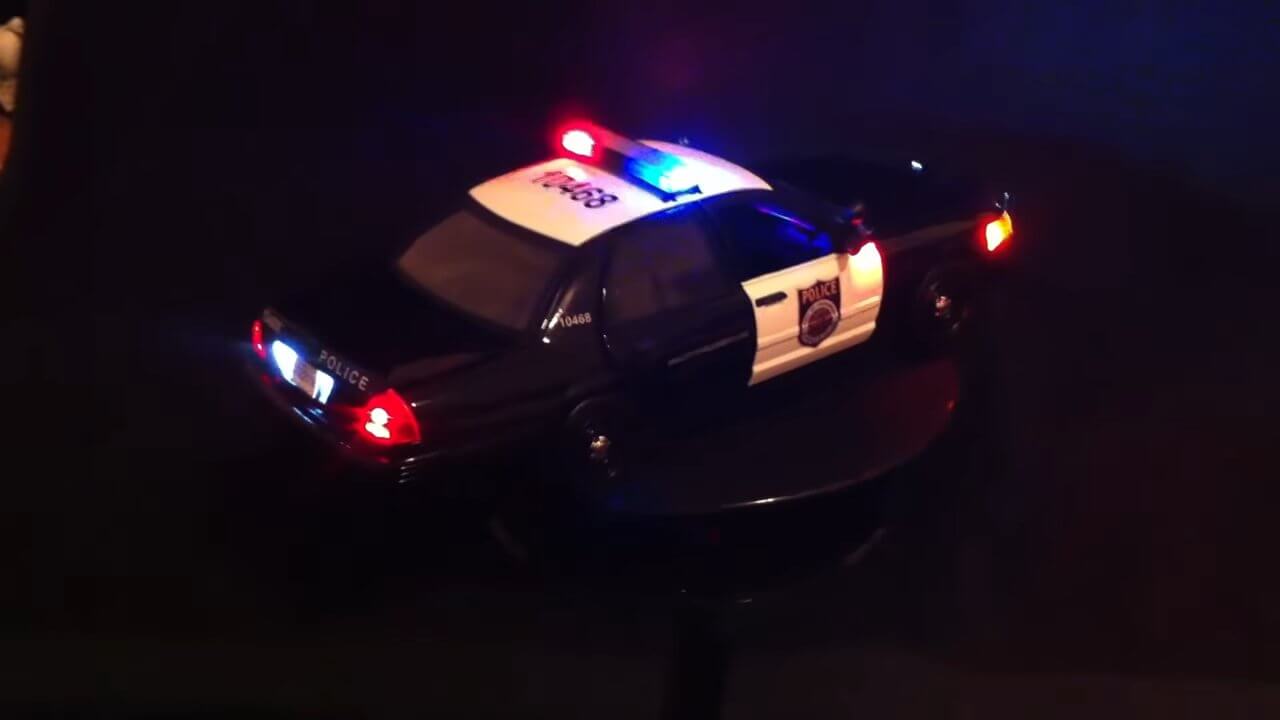Sacramento PD Car with Live Feed Call Feature