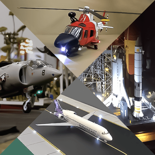 Elevate Model Realism: LED Lighting for Airplanes & Space Models