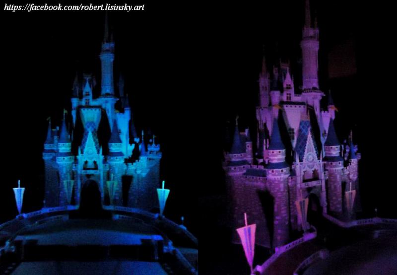 Cinderella Castle Paper Sculpture with LED Lights – Evan Designs