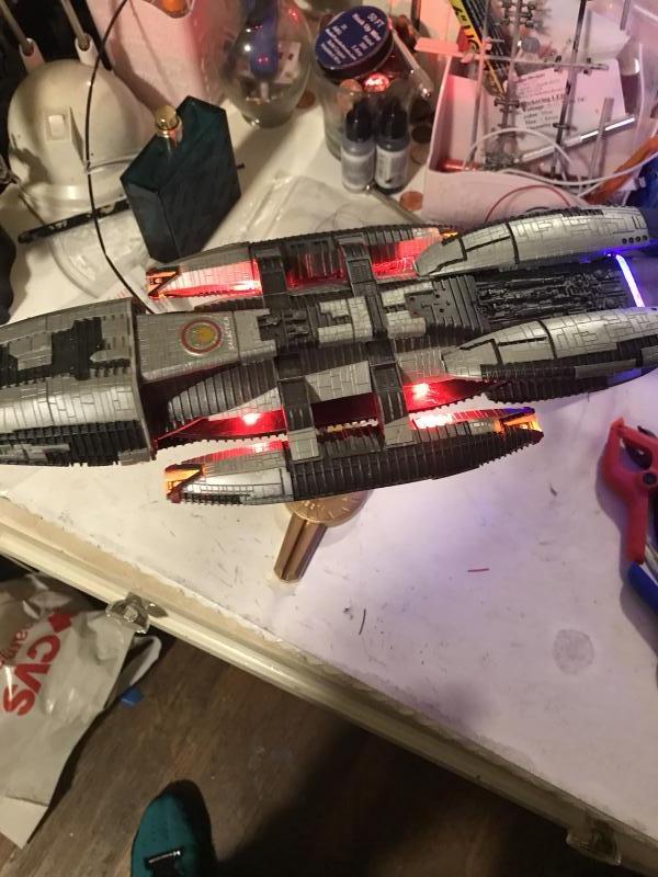 Colonial Viper Model with LED Lighting | Evan Designs