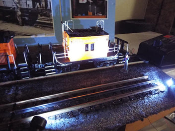 Miniature LED Lights for Model Trains - Fully assembled, guaranteed