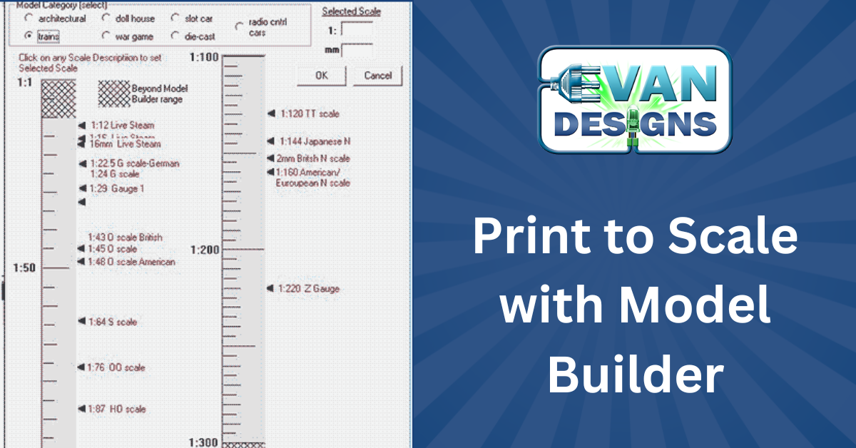 Print to Scale with Model Builder Back to Model Builder
