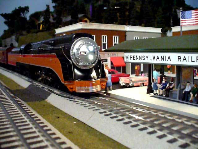 Shiny Train on the Platform