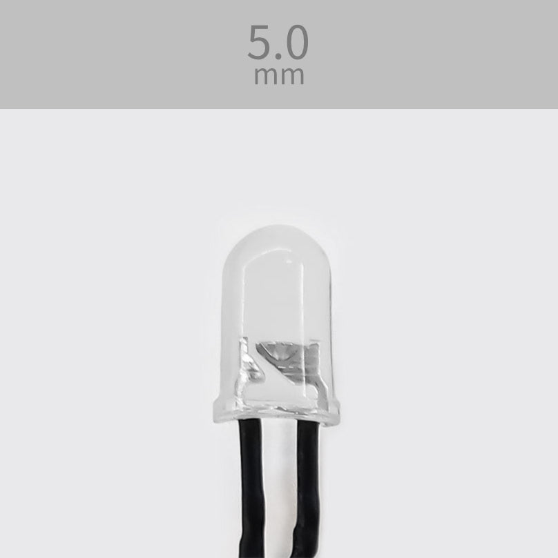 3 Volt LED Bulbs - Solid and Bright, lots of colors