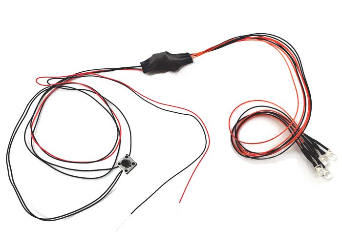 Diecast Police Cars Wig-Wag Headlight Circuit