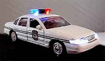 Toy Police Vehicle Lights Evan Designs